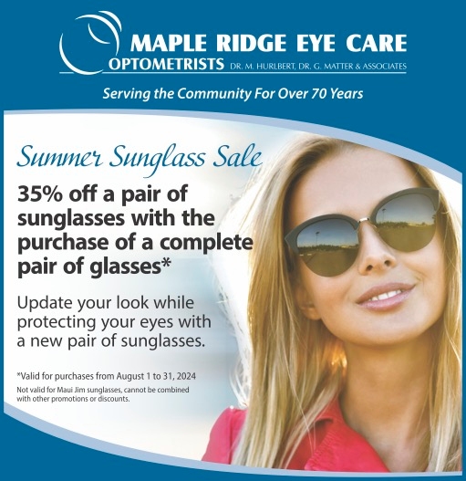 Maple Ridge Eye Care | Family Optometrists in Maple Ridge